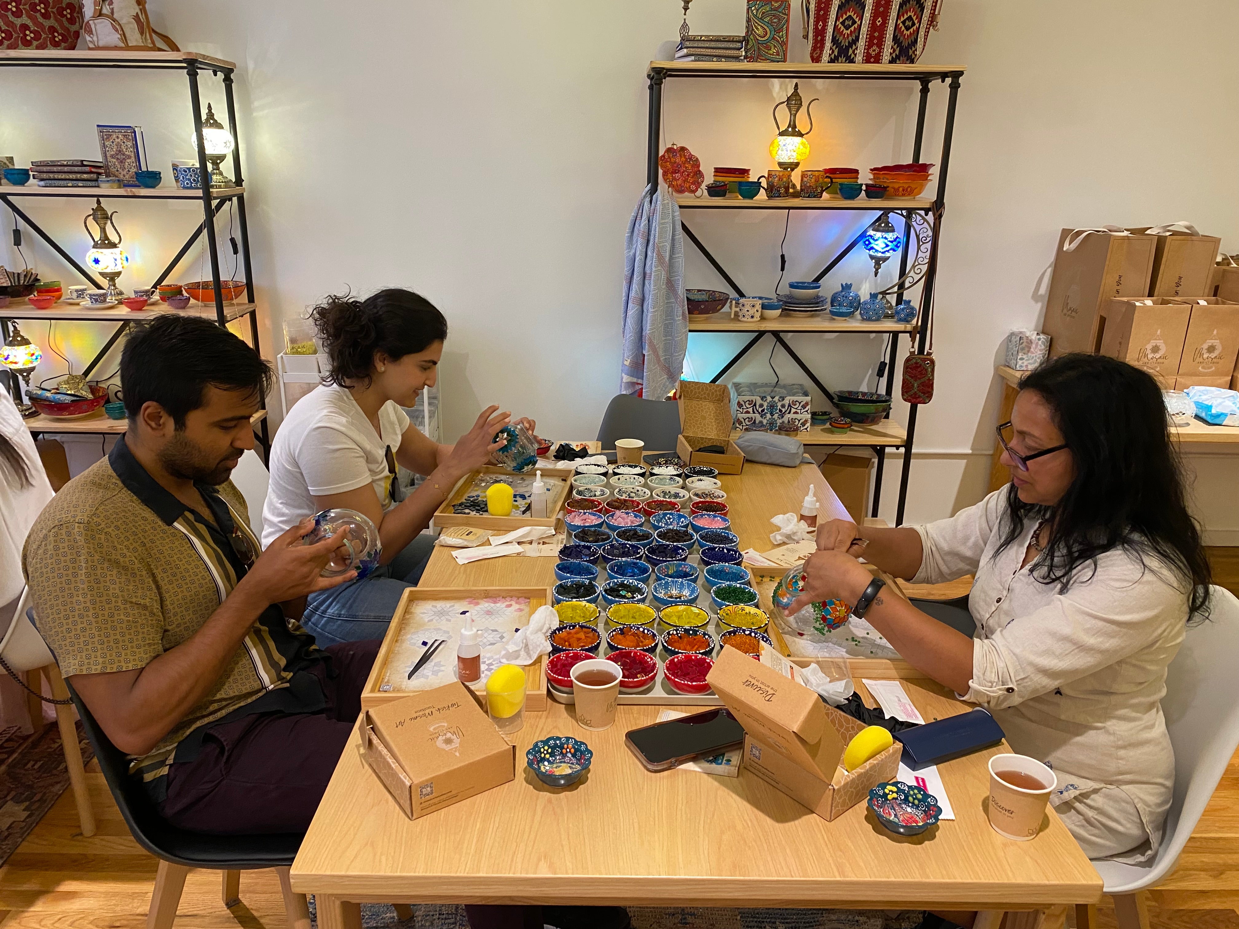 Team Building Events Toronto | Unique Workshop Ideas with Mosaic Art ...